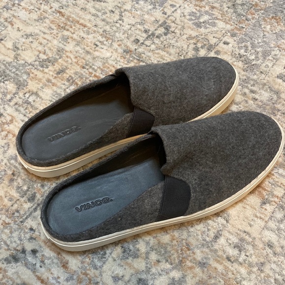 Vince | Shoes | Grey Vince Slides | Poshmark